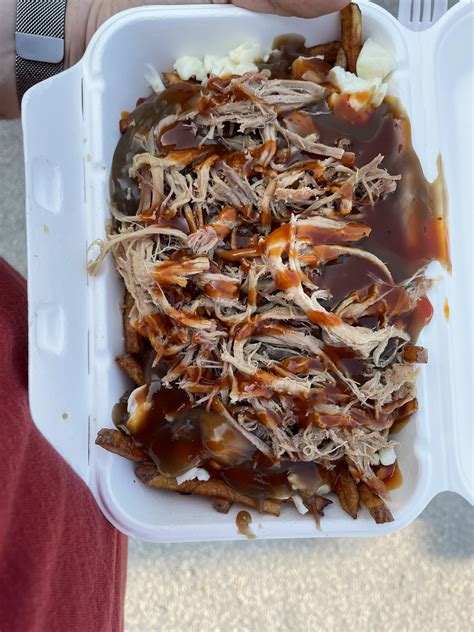 Pulled Pork Poutine From The Fair Rpoutine