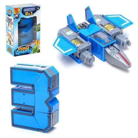Робот-трансформер Woow Toys "Робоцифры 3" (4407658) - купить с ...