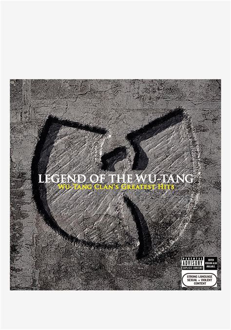 Wu Tang Clan Legend Of The Wu Tang Wu Tang Clans Greatest Hits 2lp Newbury Comics