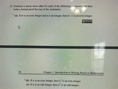 solved 3 construct a know show table for each of the