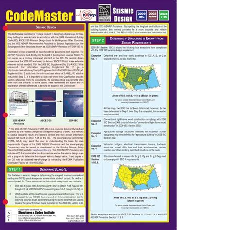 Seismic Design IBC ASCE NEHRP