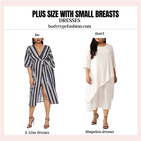 How To Dress Plus Size With Small Breasts Fashion For Your Body Type