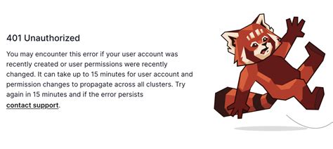 401 Unauthorized Error In Redpanda Cloud Redpanda
