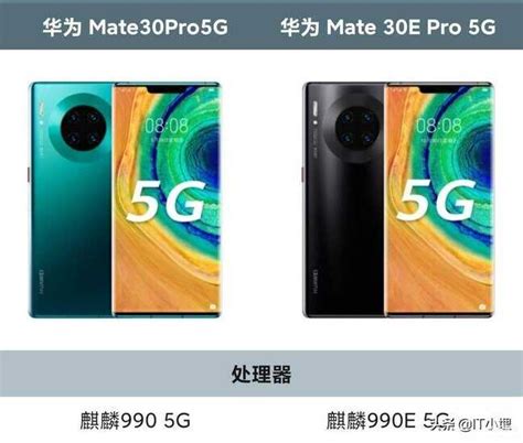 华为mate30pro和mate30e Pro哪个好（华为mate 30e Pro和mate30 Pro购买建议）电脑装配网 手机版