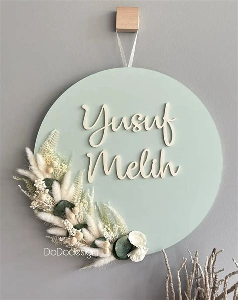 Yusuf Melih Modeli Kapı Süsü Dodo Design İşin İçinde Aşk Var