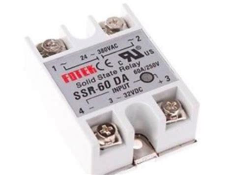 Solid State Relay Module Ssr 60da 60a 3 32vdc 24 380vac
