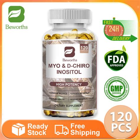 Beworths Myo And D Chiro Inositol Capsules Regulate Menstrual Cycle