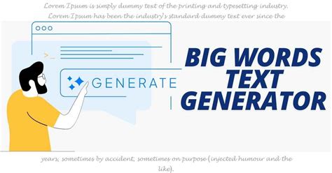 Big Words Text Generator Lipsum Hub