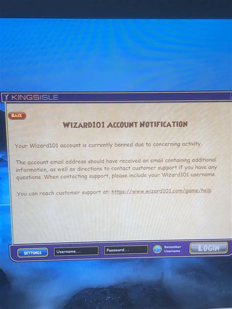 I’ve been banned for no apparent reason and am not sure what to do : r/Wizard101