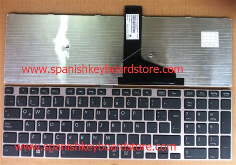 Teclado Toshiba S55 S50 Silver Frame Latin Version Layout Laptop