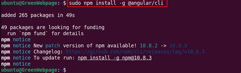 how to install angular on ubuntu 24 04 step by step greenwebpage