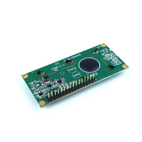 oled character 16x2 blue pre soldered digiware store
