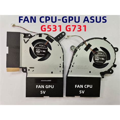 พดลมระบายความรอนสาหรบ Fan Asus G G G G G Gt G Gu G Gd CPU GPU CD V V