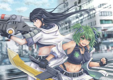 Shirai Yuyu And Yoshimura Thi Mai Assault Lily Drawn By Yajiuma No