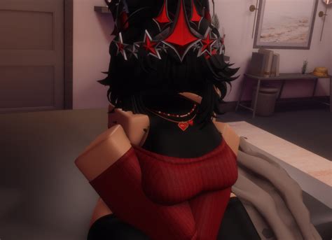 Rule 34 1girls 3d Big Breasts Black Hair Black Thighhighs Crown