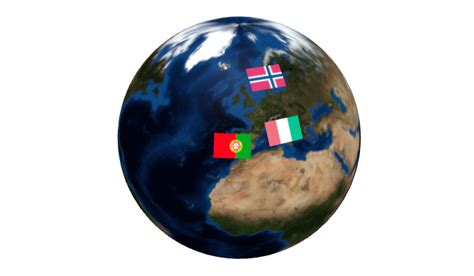 Custom Image Markers Interactive Globes