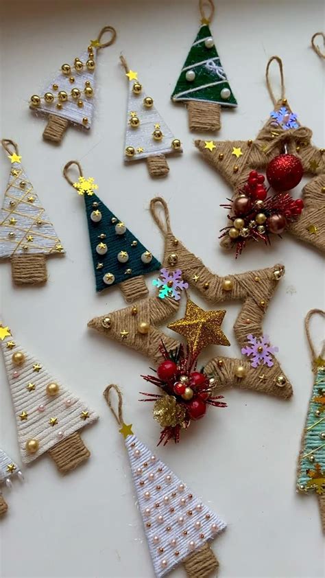 Новогодний декор своими руками Рождественские изделия Рождественские подарки своими руками