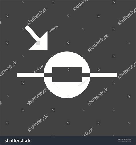 Light Dependent Resistor Royalty Free Stock Vector 384629899
