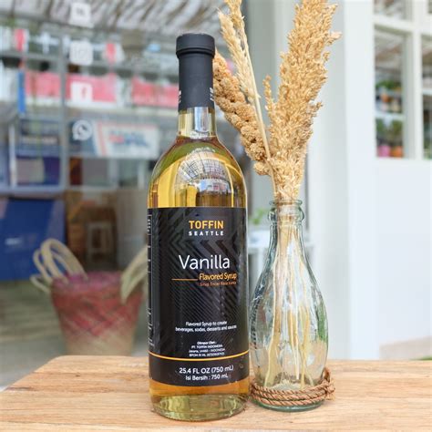 Jual Toffin Flavoured Syrup Vanilla Sirup Vanila 750 Ml Shopee