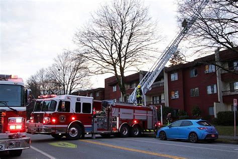 Two Alarm Apartment Fire Extinguished In Surrey The Abbotsford News