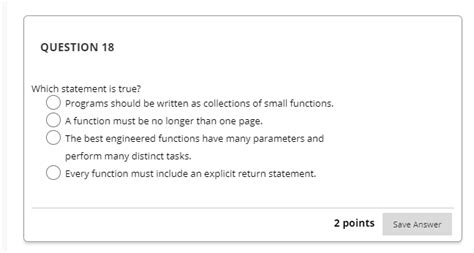 Solved Question 2 Which Statement Is False Every Block Is A