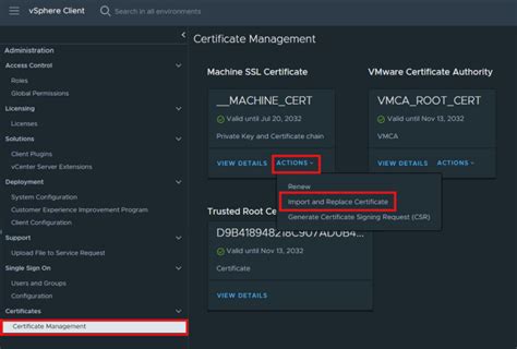 Vcenter 8 Machine Ssl Certificate Management Captainvops