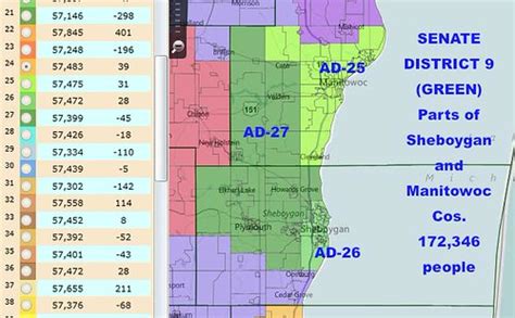 Wi State Senate Assembly Districts