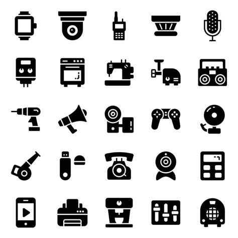 adesivos de gadgets tecnológicos modernos 2168797 Vetor no Vecteezy