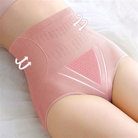 Custom Ladies Seamless High Waist Underwear Plus Size Women Panties