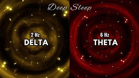 Deep Sleep [2 Hz] Delta And [6 Hz] Theta Waves Insomnia Healing