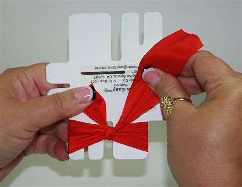 Stamp And Create Bow Easy Pictorial