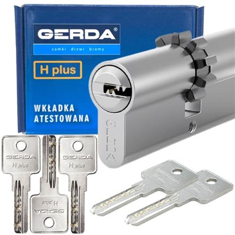WKŁADKA GERDA H PLUS 35 45 ZĘBATKA NIKIEL ATEST Cena Opinie Zamki