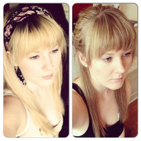 Before And After From A Light Blonde To A Darker More Natural Blonde