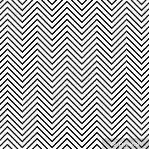 Sticker Black And White Seamless Zig Zag Line Pattern Pixersca