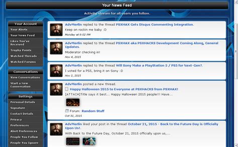 Mentions Alerts And Following Psxhax Members On Psxhacks Psxhax