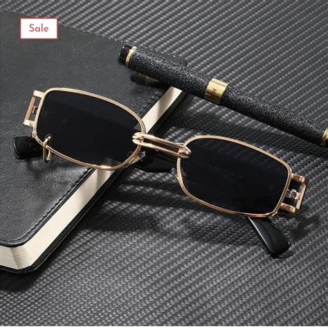 Jewellery Watches And Glasses Glasses Sunglasses Men Golden