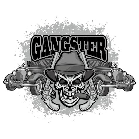 Thug Skull Design