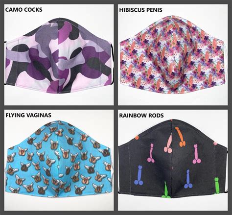 NSFW Adults Only Face Mask With Nose Wire Filter Pocket Etsy