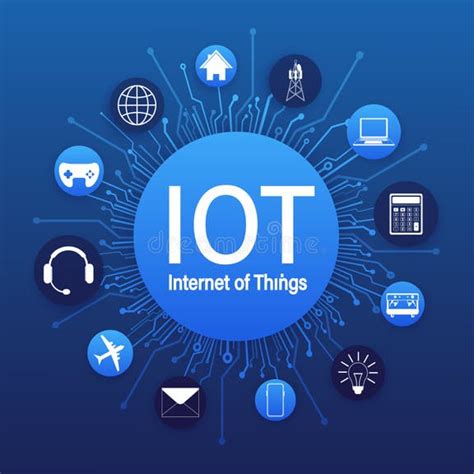 Iot Internet Of Things Devices And Connectivity Concepts On A Network Spider Web Of Network