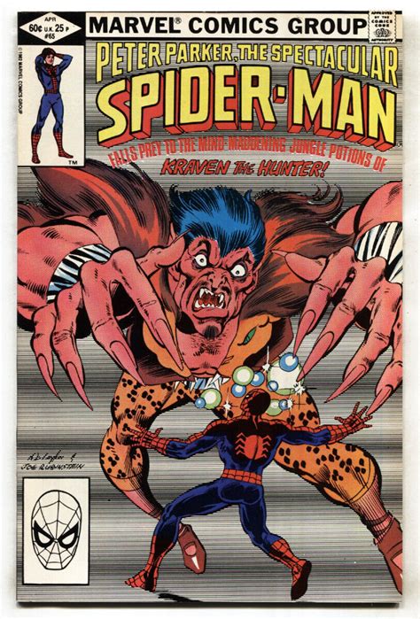 Spectacular Spider Man 65 Calypso Issue Comic Book 1982 Comic