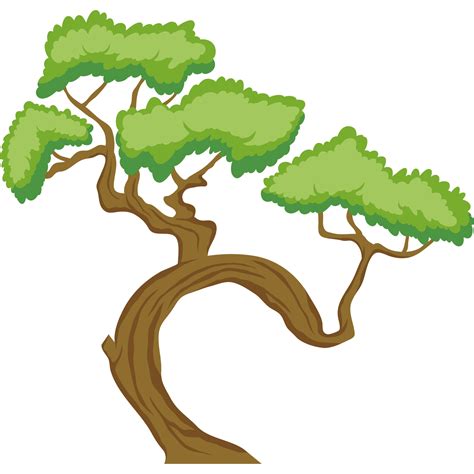 Bent Tree Plant Forest 24098214 Png