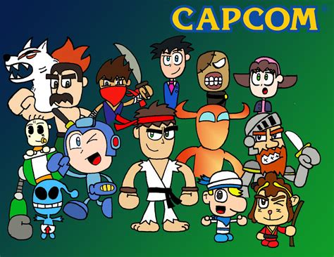 Capcom All Stars By Chatman97 On Deviantart