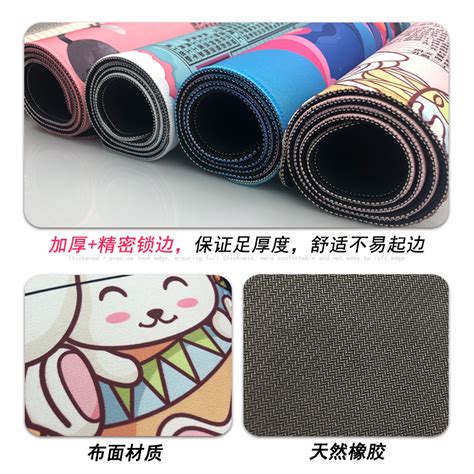 超大鼠标垫书桌垫办公定制office快捷键大全电脑键盘垫子cad女 虎窝淘