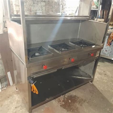 Stainless Steel Commercial Gas Chulha At ₹ 34000 In Navi Mumbai Id