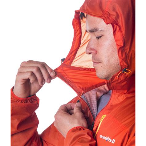 Ultra Light Shell Hooded Jacket Mens Montbell America