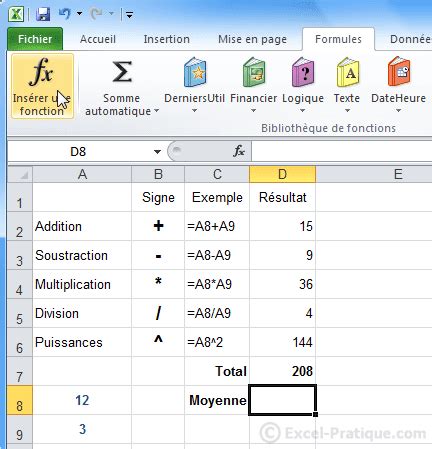 22 Comment Faire Un Tableau De Calcul Sur Excel