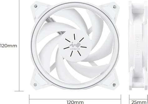 InWin Sirius Pure ASP120 Fan White (Single Pack) - DA BOX