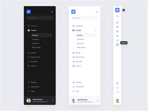 Navigation Bars By Monty Hayton On Dribbble