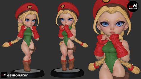 Cammy White Killer Bee Street Fighter 3d Model 3d Printable Cgtrader