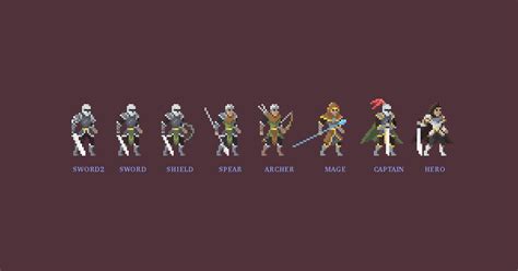 Loreon Kingdom Pixel Art Character Asset 2d Characters Unity Asset